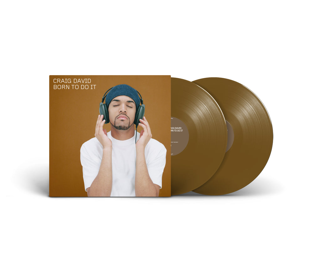CRAIG DAVID - Born to Do It (25th Anniversary), 2xLP gold vinyl – POPSTORE